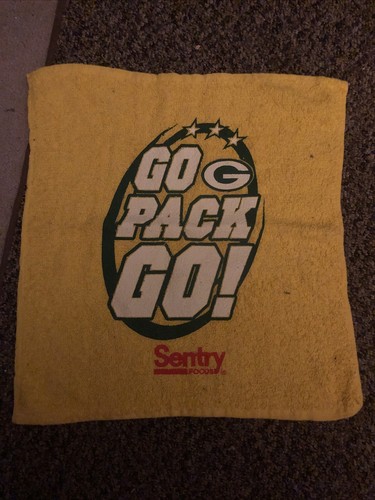 Green Bay Packers "Go Pack Go" Rally Towel (Sentry) Yellow And Green | eBay