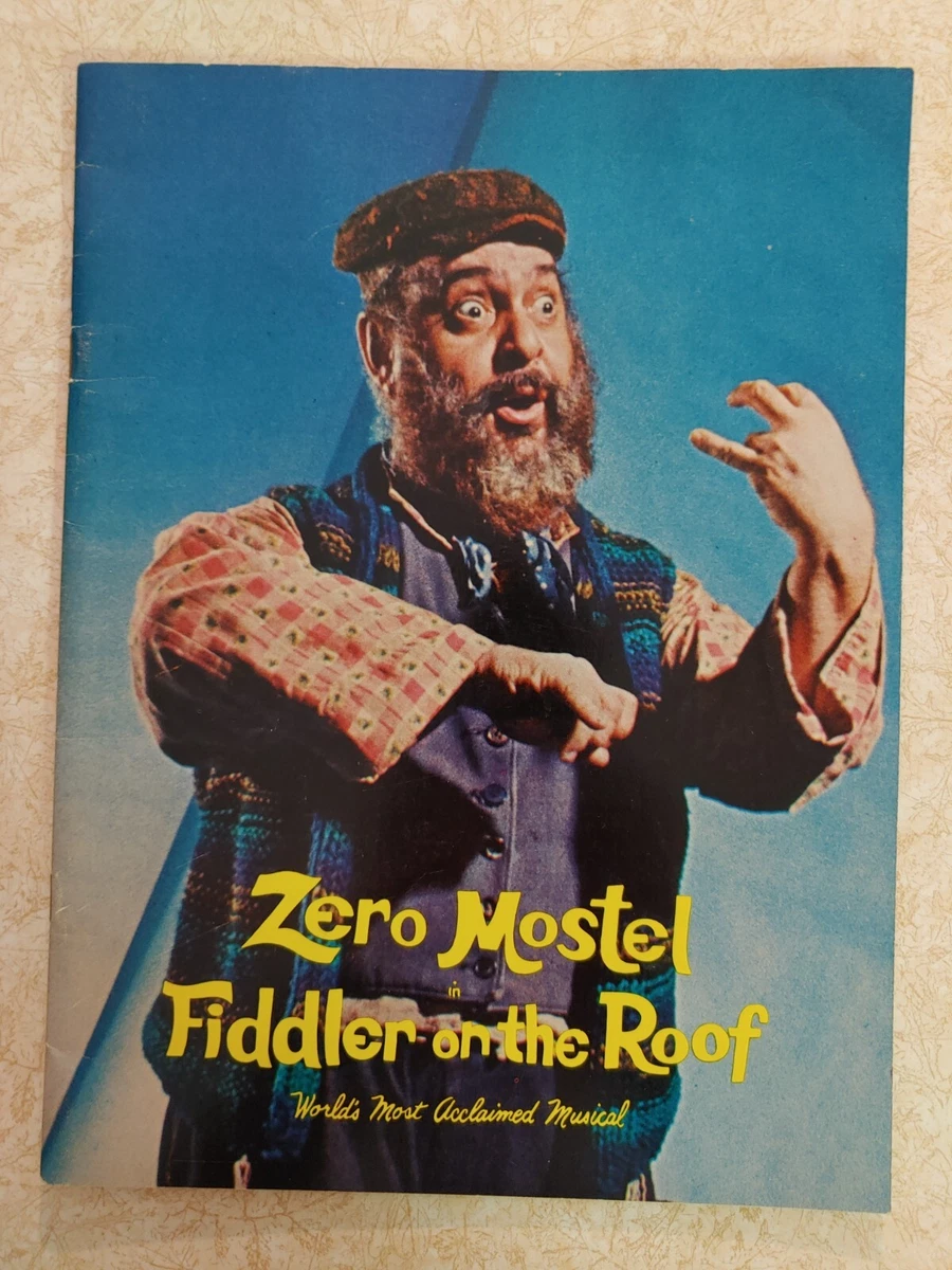 Zero Mostel Fiddler On The Roof
