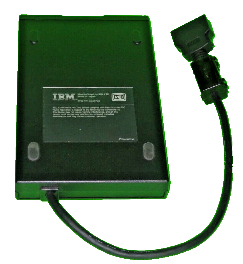IBM 46H5748 External 3.5 Floppy Disk Drive for IBM ThinkPad 750 and 760 ...