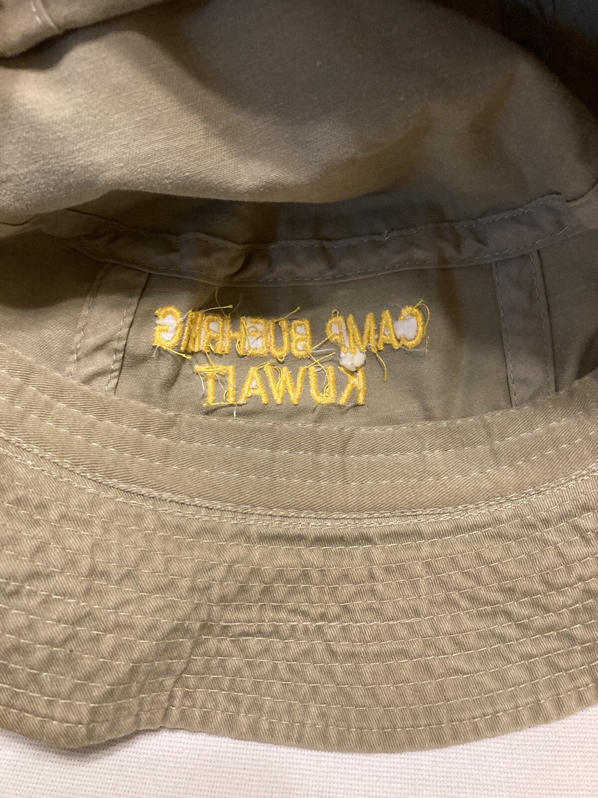 US Army Bucket Hat Camp Buehring Hat Cap L XL Militar… - Gem