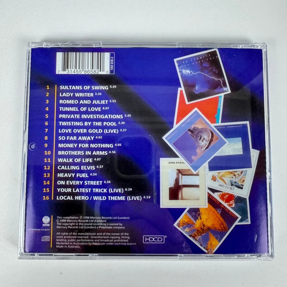 Sultans of Swing: The Very Best of Dire Straits (CD 1999) 16 tracks new ...