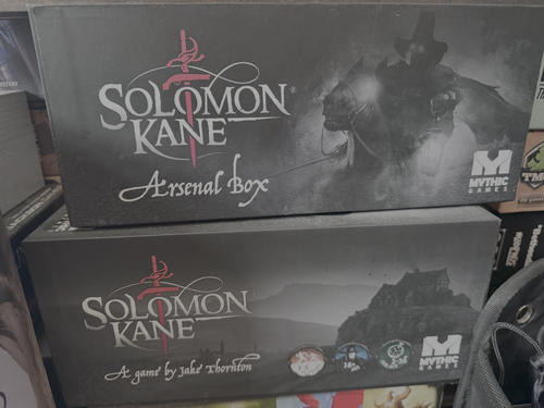 Mythic Games *Board Game* SOLOMON KANE (Kickstarter Ed) & expansionsTne ...