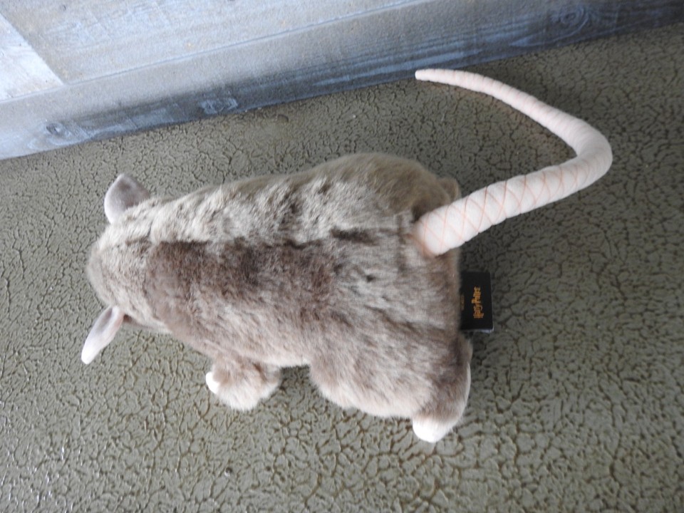 Noble Collection Scabbers Plush 11" tall Ron Weasley's Pet Wizarding ...