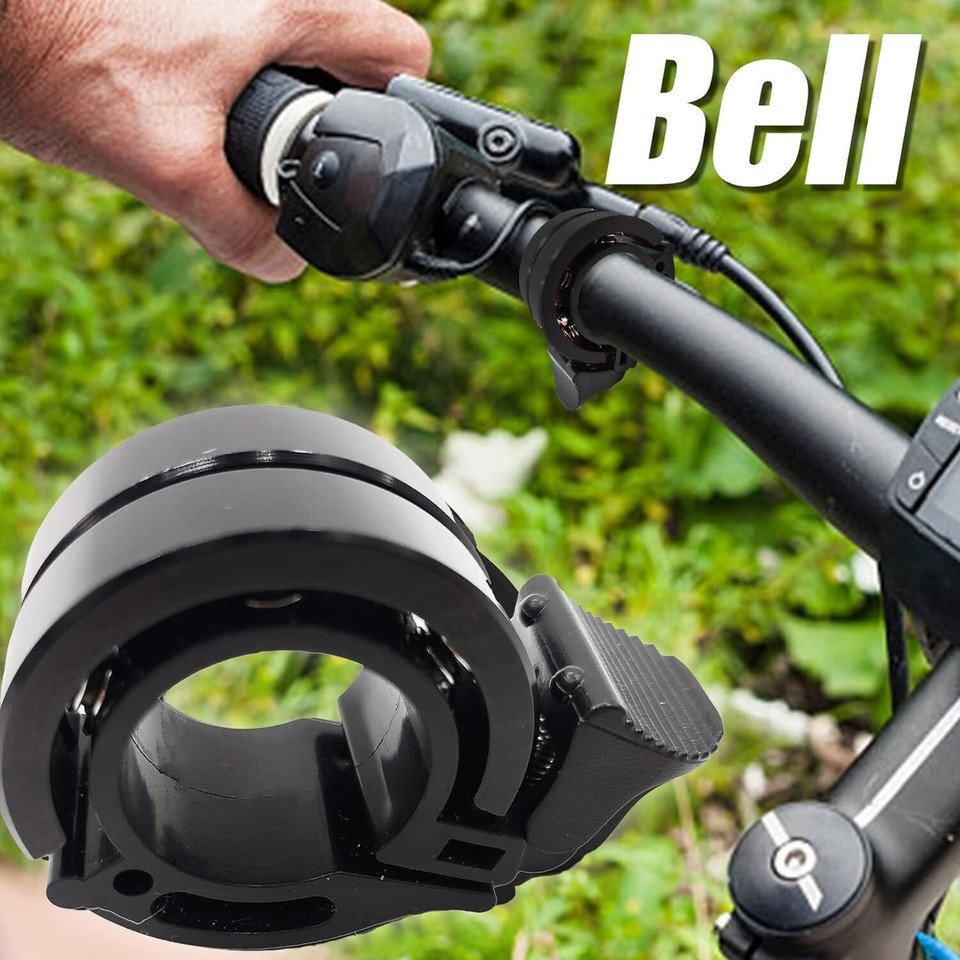 Bicycle Bell, Double Bell Aluminum Safety Bicycle Handlebar Bell | eBay