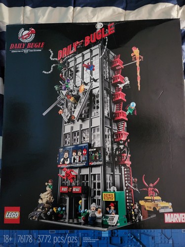 Lego Marvel Super Heroes Spiderman: 76178 Daily Bugle (BOX ONLY ...