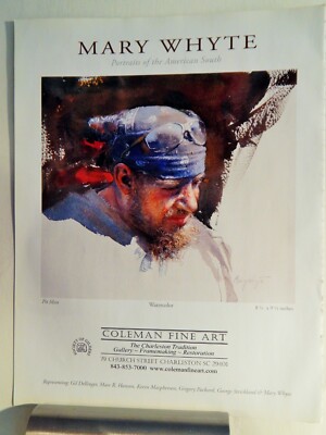 MARY WHYTE ART PIECE VTG ORIG 2010 ADVERTISEMENT | eBay