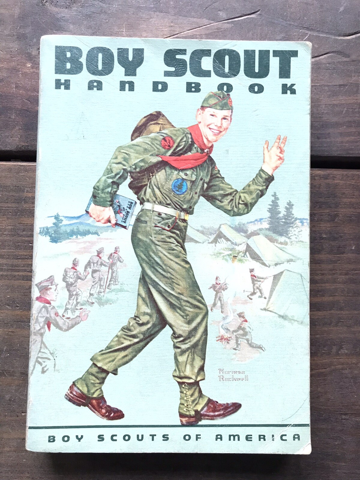 Vintage 1964 BOY SCOUT HANDBOOK BSA Boy Scouts of America NORMAN ...
