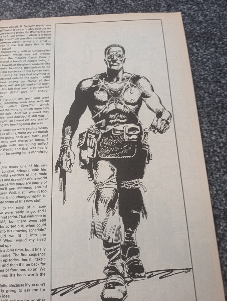 WARRIOR # 13 V FOR VENDETTA MARVELMAN ALAN MOORE 1983 (Tb) | eBay
