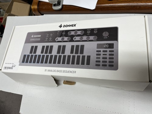 Donner B1 Analog LED Bass Synthesizer Sequencer | eBay