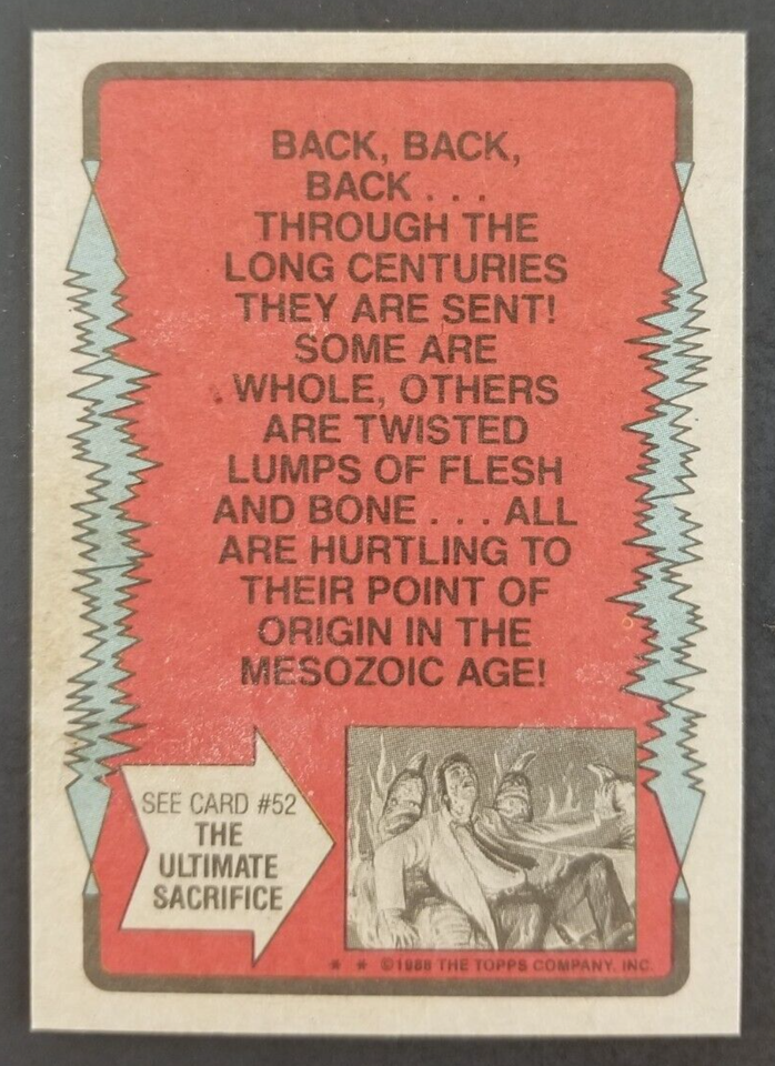 Dinosaur Attack 1988 Time Twister Topps Card #51 (NM) | eBay