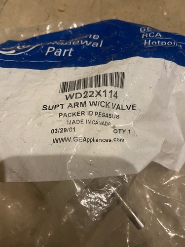 WD22X114 GE Spray Assembly With Check Valve - Gemline DW111 NOS NIB | eBay