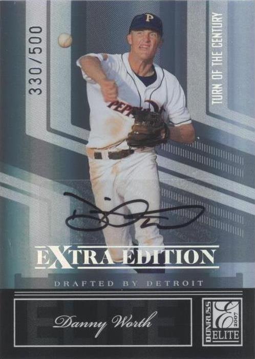 2007 Donruss Elite Extra Edition - Danny Worth #145 Turn of the Century ...