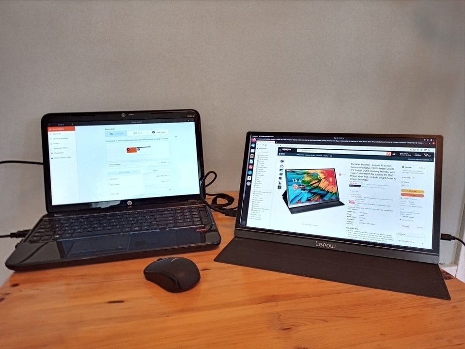 LEPOW Z1 15.6'' Portable Monitor for Laptop | Dual Screen | Screen ...