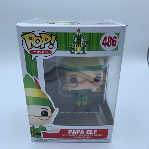 Papa Elf POP #486 Funko - Elf The Movie Christmas With Protector. SHIP ...