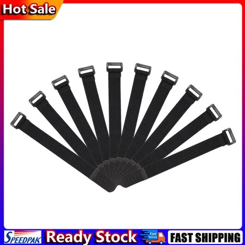 10pcs Fishing Rod Tie Strap Suspenders Fastener Hook Loop Ties Belt (Black) Hot | eBay.de