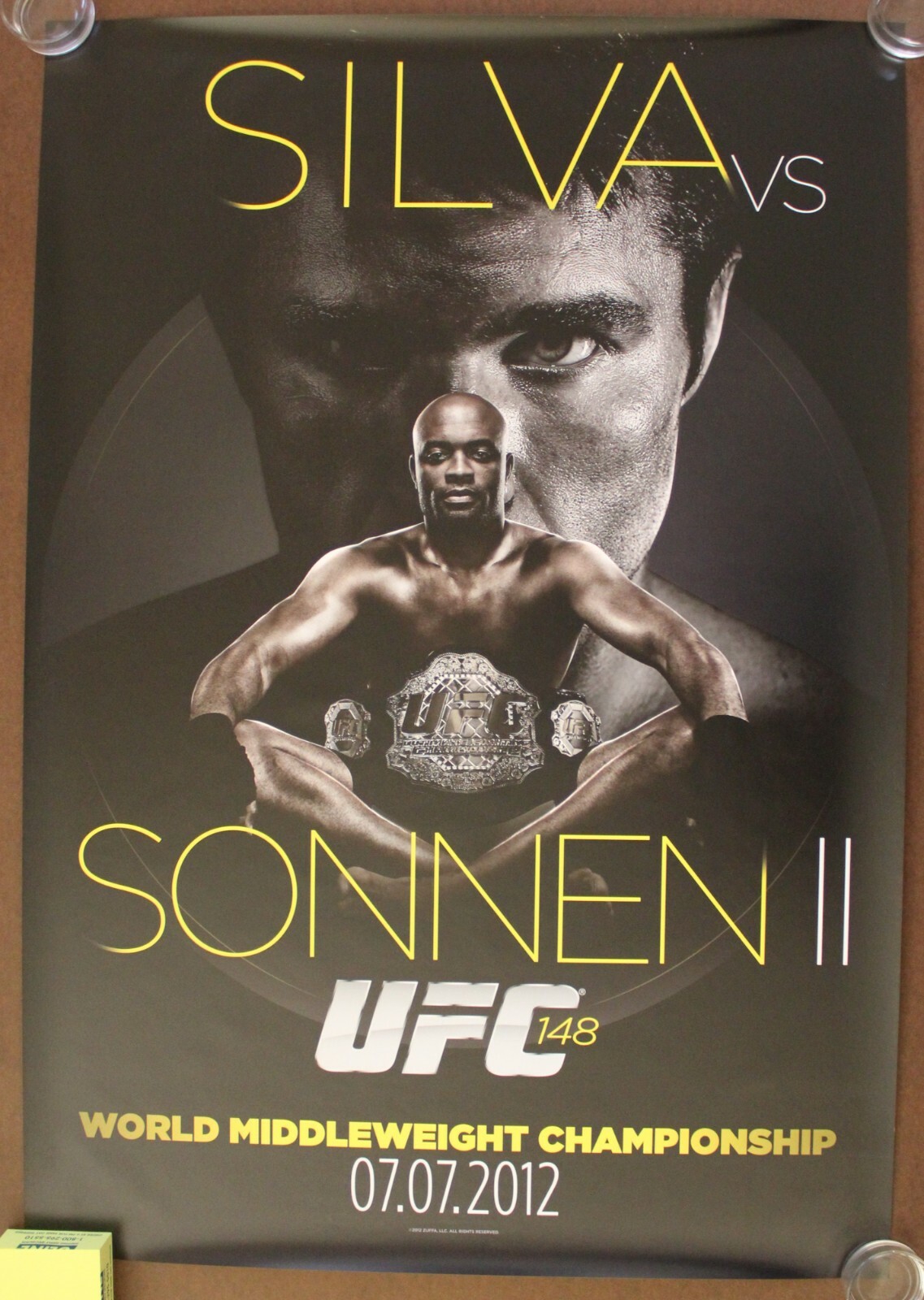 Ufc 148 Poster