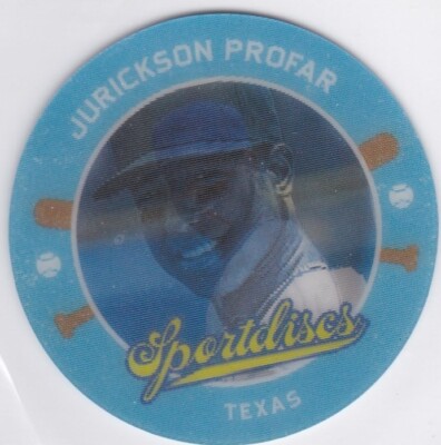 2013 Panini Hometown Heroes Sport Disc Jurickson Profar #SD45 Rangers ...
