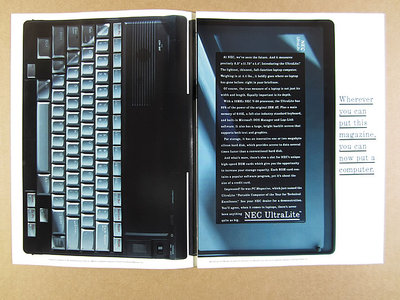 1989 NEC UltraLite ProSpeed 286 & 386 MultiSpeed HD Computers vintage ...