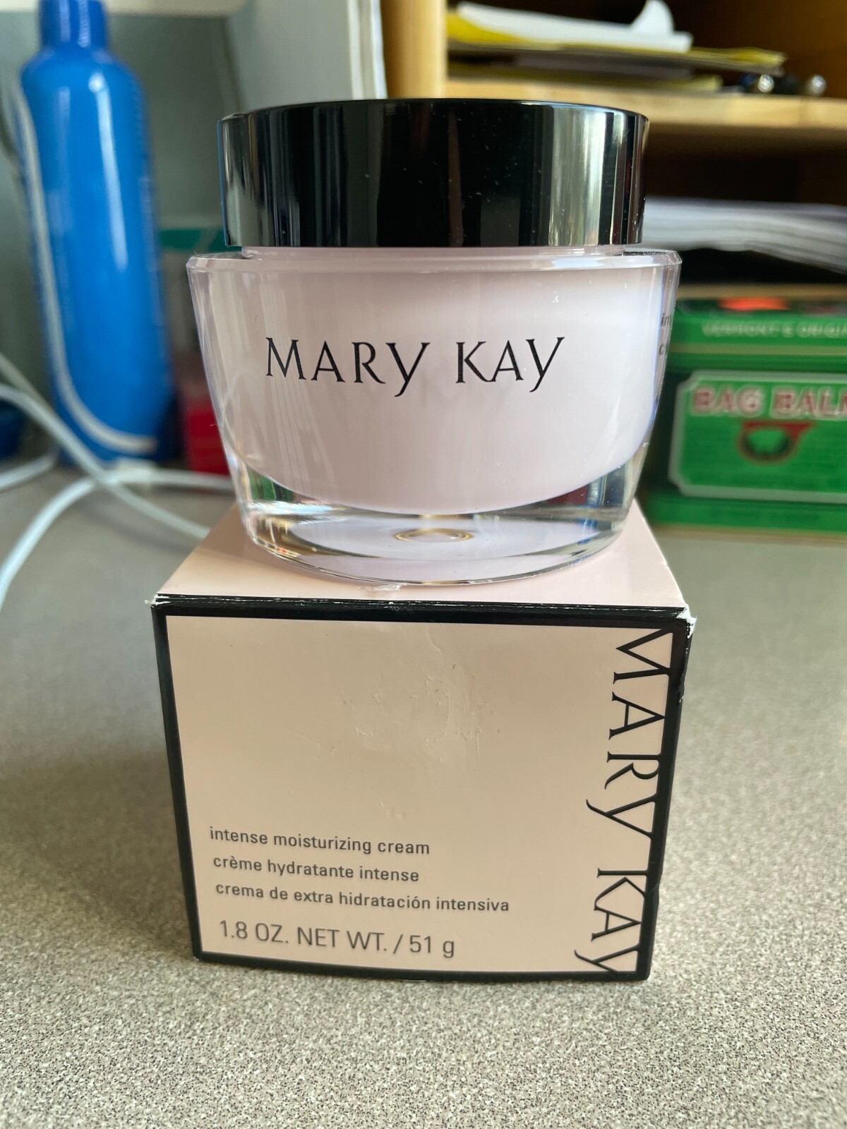 MARY KAY INTENSE MOISTURIZING CREAM~FULL SIZE JAR~FOR DRY SKIN~FREE U.S ...