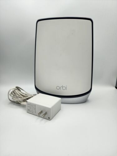 Netgear Orbi Rbr850 Router Tri-Band Mesh Wifi 6 Ax6000 Bundle W/ Power ...