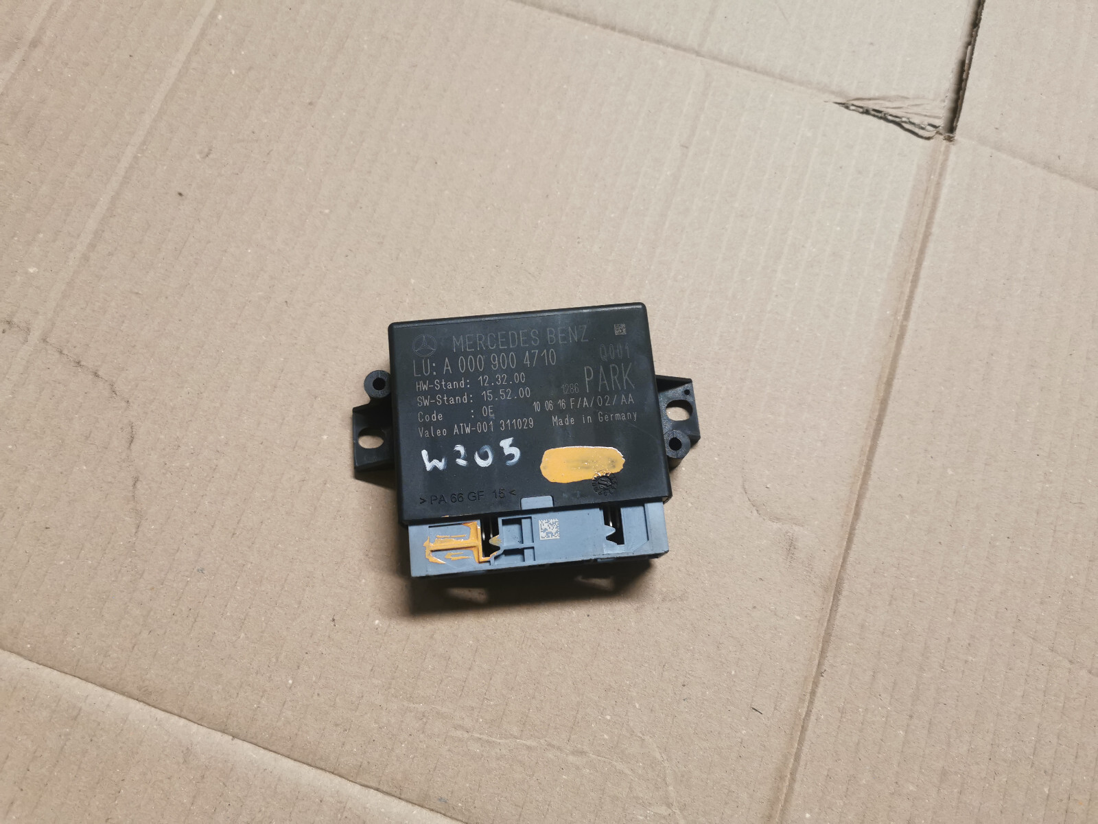 MERCEDES C Class W205 2014 - 2018 ONW Park Assist Control Module ...