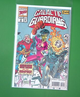 GALACTIC GUARDIANS #3 MINI 8.0 MARVEL COMIC BOOK TS56-230 | eBay
