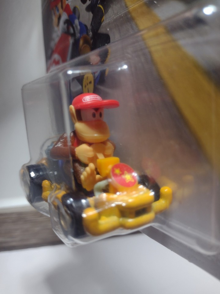 Hot Wheels Diddy Kong Pipe Frame Mario Kart 1:64 887961908374 | eBay
