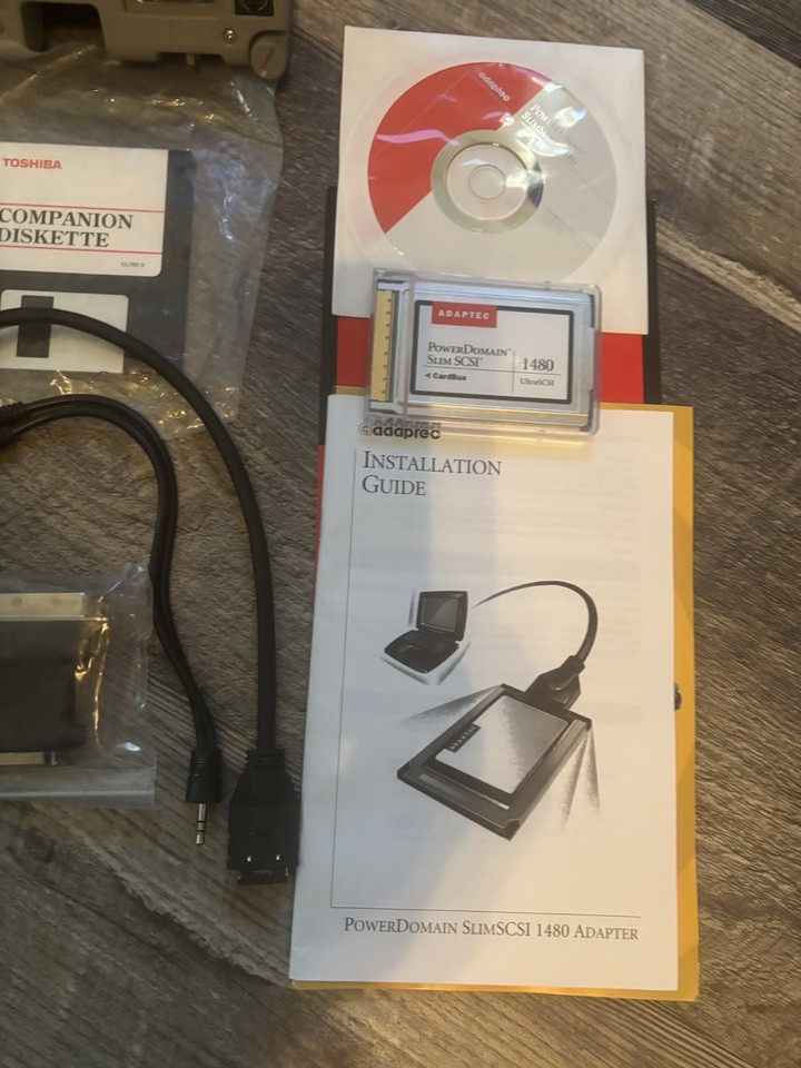 Toshiba Libretto 110CT Vintage Mini Laptop with Dock & Accessories | eBay