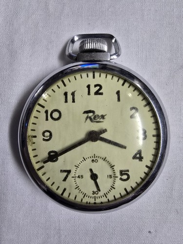 Vintage Rex Pocket Watch Made In USA. RARE | eBay