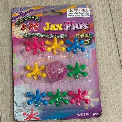 Classic Game of Jacks, 8 PC Jax Plus | eBay