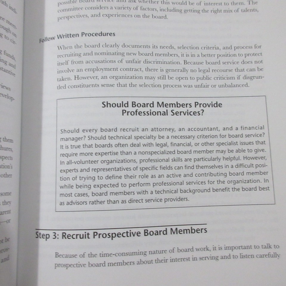 Handbook Of Nonprofit Governance Non-Profit Boards Organization ...