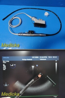 Philips T6H (21378A) Transesophageal Transducer P/N 21378-68000 W/ Case ...