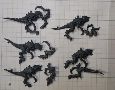 Warhammer 40k Tyranid Bits Termagant Chitinous Torso Legs Heads x5 Set ...