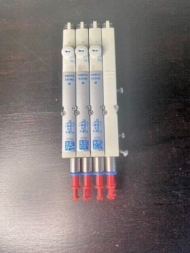 FESTO VMPA1-FB-EMG-8 Solenoid Valves + Manifold 533361 533342 | eBay