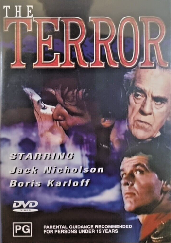 The Terror (DVD, 1963) Boris Karloff, Jack Nicholson, Dick Miller ...
