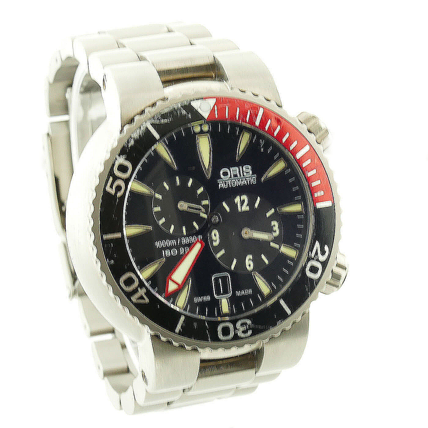 Oris Divers Men's Black Watch - 649 7541 for sale online | eBay