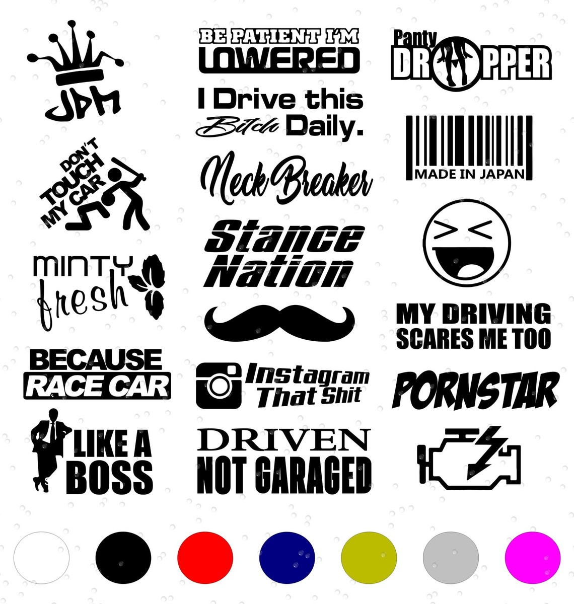 Cool Jdm Stickers