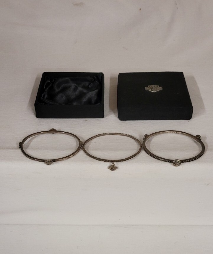 🔥Harley Davidson 925 Sterling Silver MOD Jewelry 3 B… - Gem