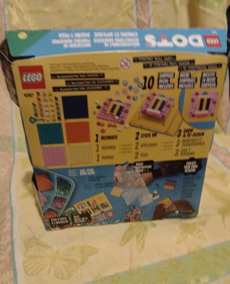 LEGO DOTS Adhesive Patches Mega Pack 41957 Brick Arts & Crafts (BX17 ...