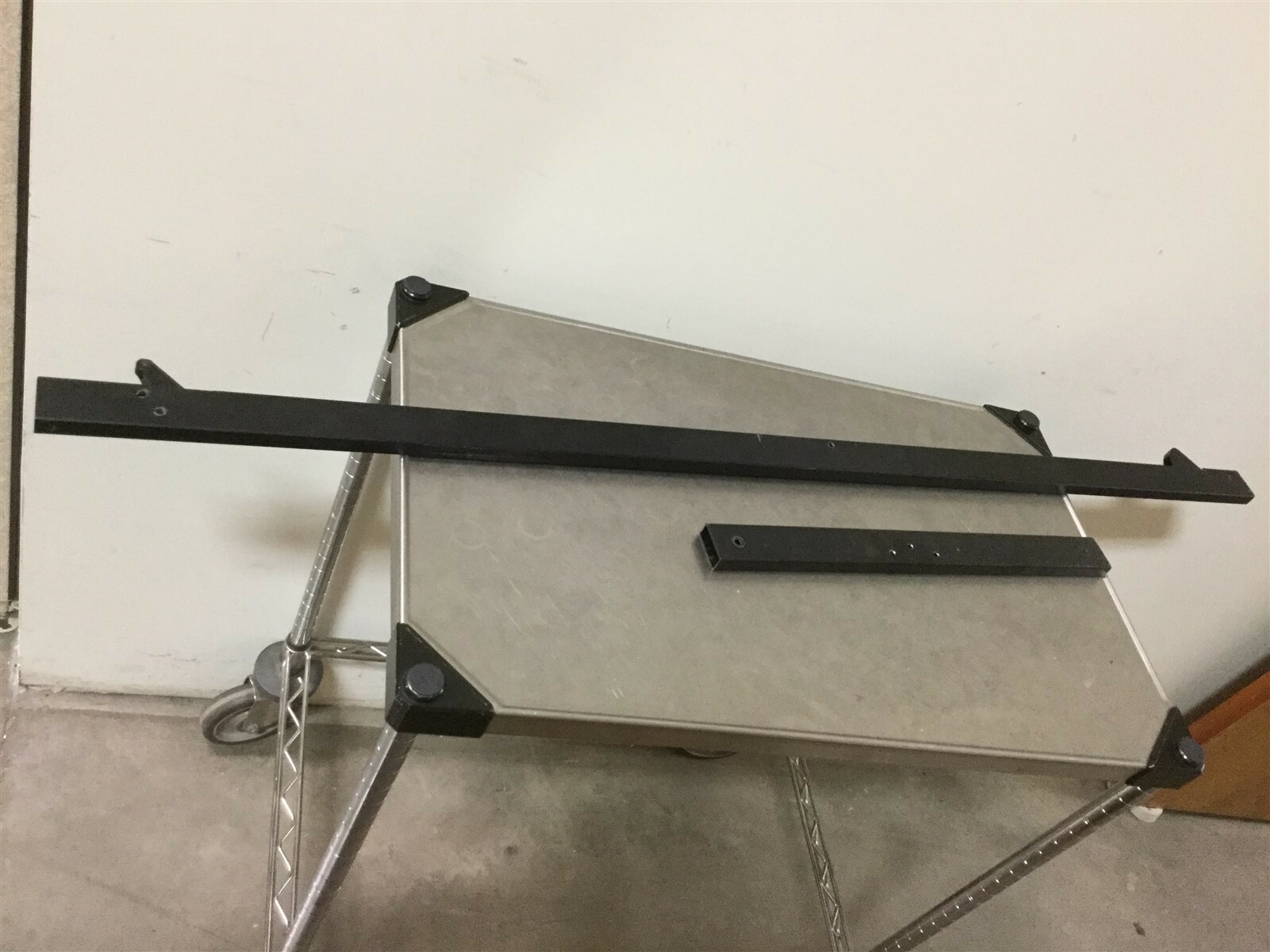 Trimco 3094 B-1 Bar Door Coordinator For 53"-63", Length 52" W/ Filler ...