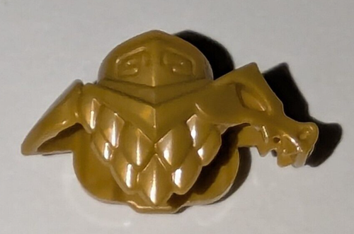 LEGO Castle Ninjago Pearl Gold Armor Shoulder Pad Dragon 36019 For ...