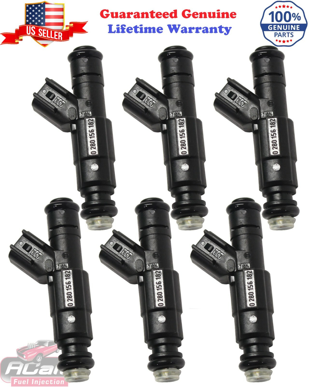 Genuine OEM Bosch 0280156182 Torrent Equinox 3.4L Flow Matched Fuel ...