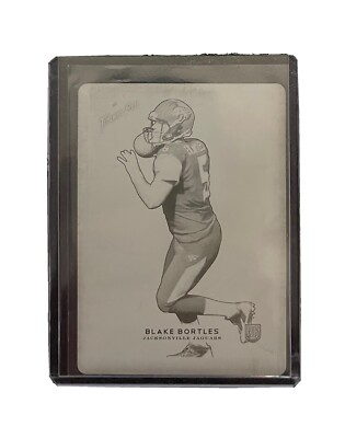 Blake Bortles RC 1/1 - Black Printing Plate - 2014 Topps Turkey Red #50 ...