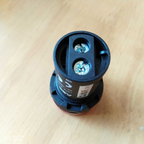 one new abb CL-100R Compact Pilot Light Red Illuminated Fast Delivery ...