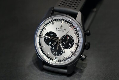 ZENITH CHRONOMASTER EL PRIMERO PANDA CHRONOGRAPH AUTOMATIC. PRISTINE ...