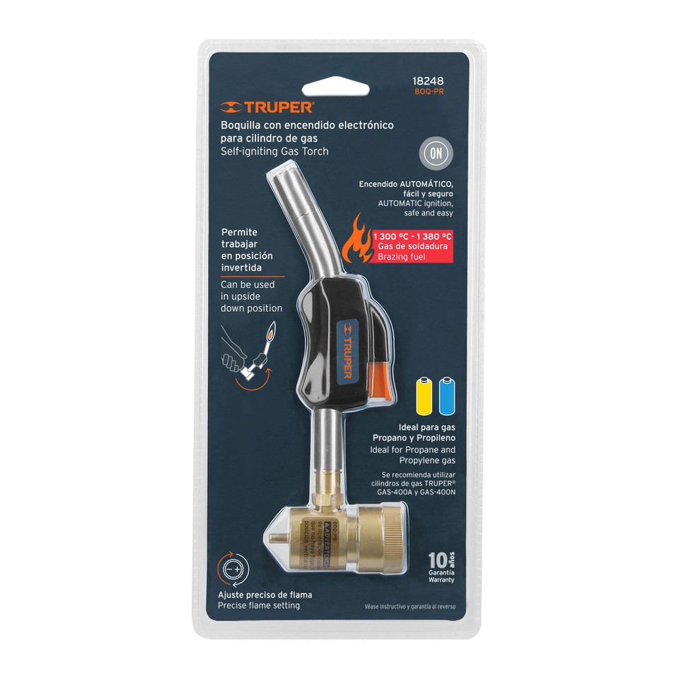 Truper BOQ-PR Electronic nozzle for propane gas tank | eBay