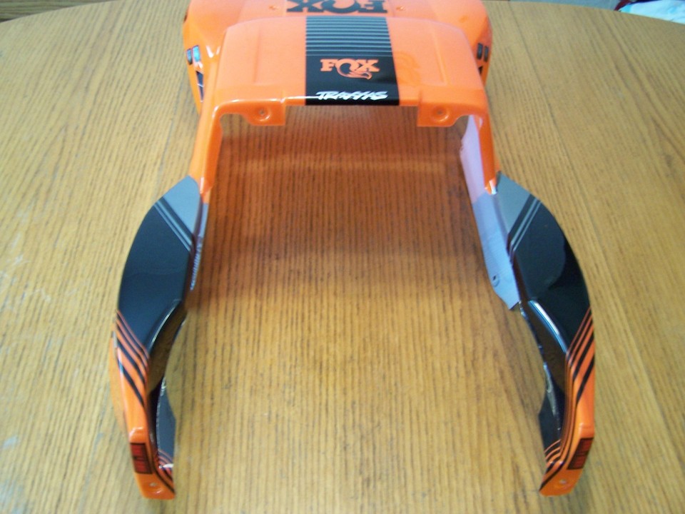 Fits Traxxas Unlimited Desert Racer UDR Orange Black Fox Body 85086-4 ...