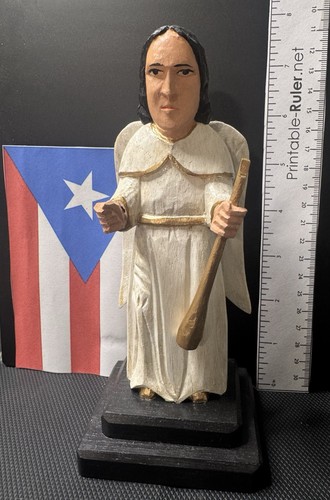Carved Wood Saint Santo de Palo Talla Madera Puerto Rico | eBay