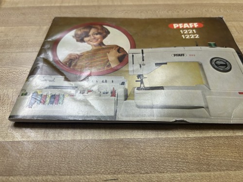 Pfaff Genuine Original 1222 Instruction Manual/Book 68 Pages | eBay
