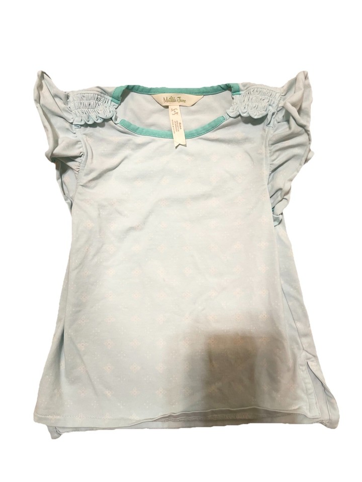 Matilda Jane Girls lets go together Make Your Mark Top size 4 Flaw | eBay
